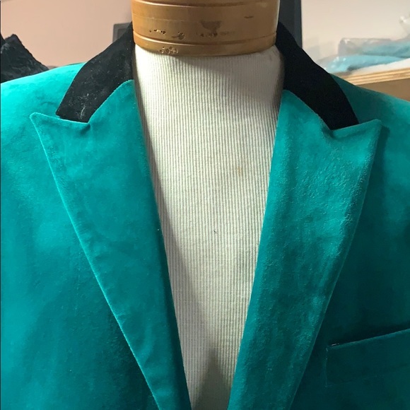 inserch | Suits & Blazers | Green Velvet Blazer | Poshmark